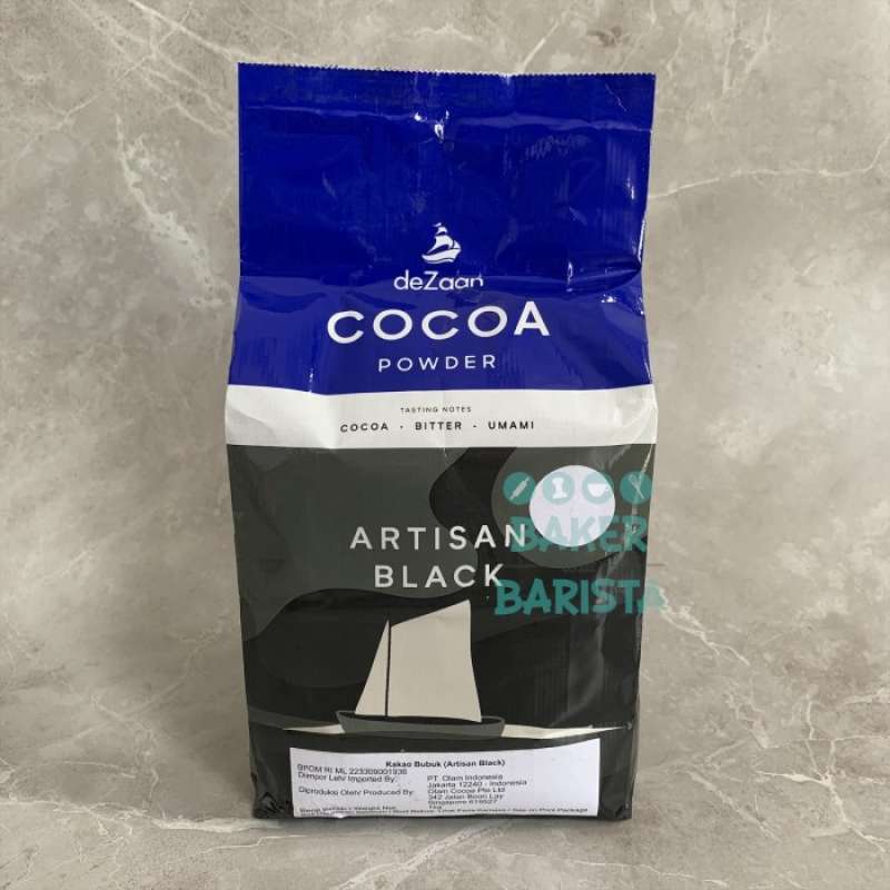 Jual Dezaan Cocoa Powder Artisan Black 1kg de zaan bubuk coklat di ...
