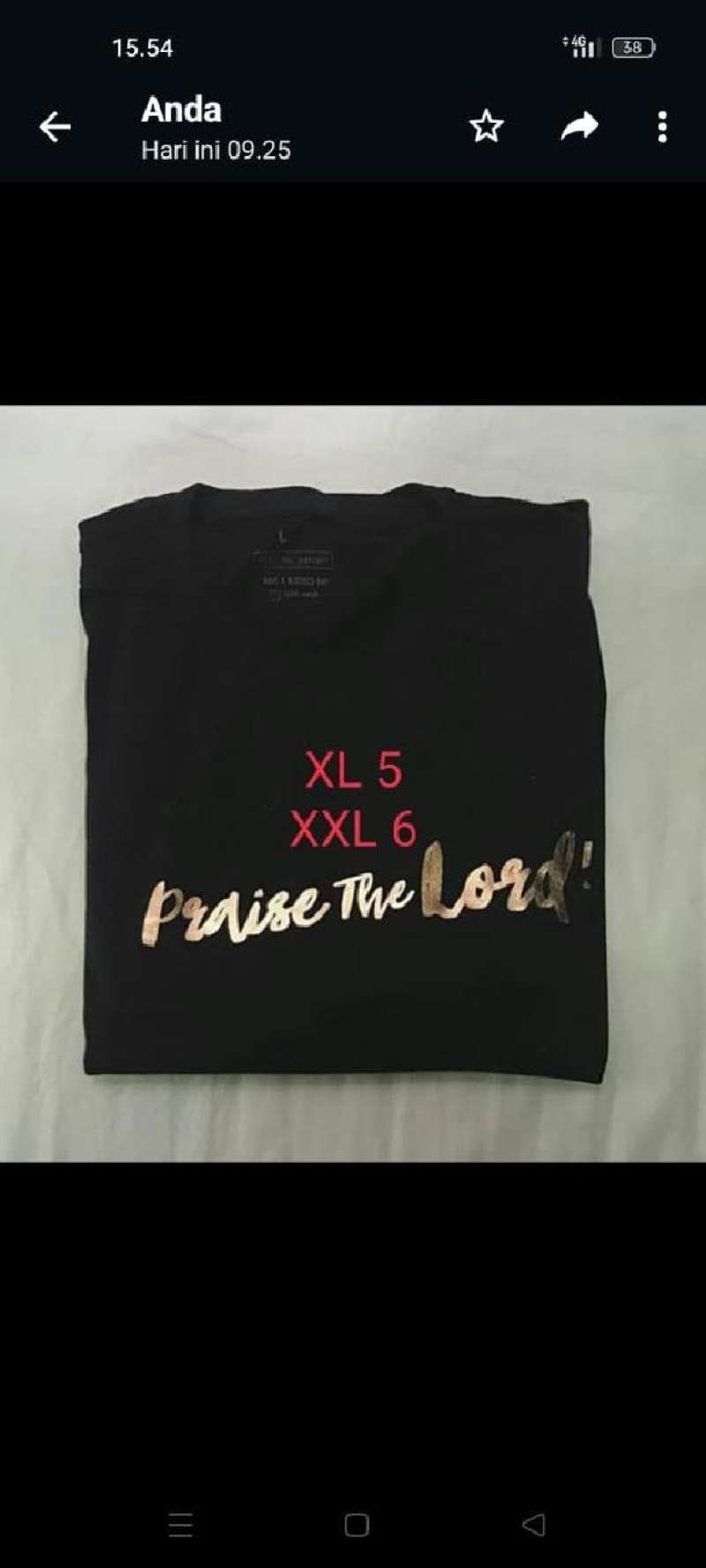 Jual Kaos Custom ROhani Kristen Sesuai Desain Pesanan di Seller ...