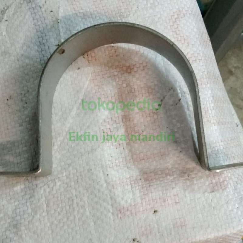 Promo Klem Pipa Plat Tebal 4 Inch /clamp Pipa 4 Galvanis Diskon 32% Di ...