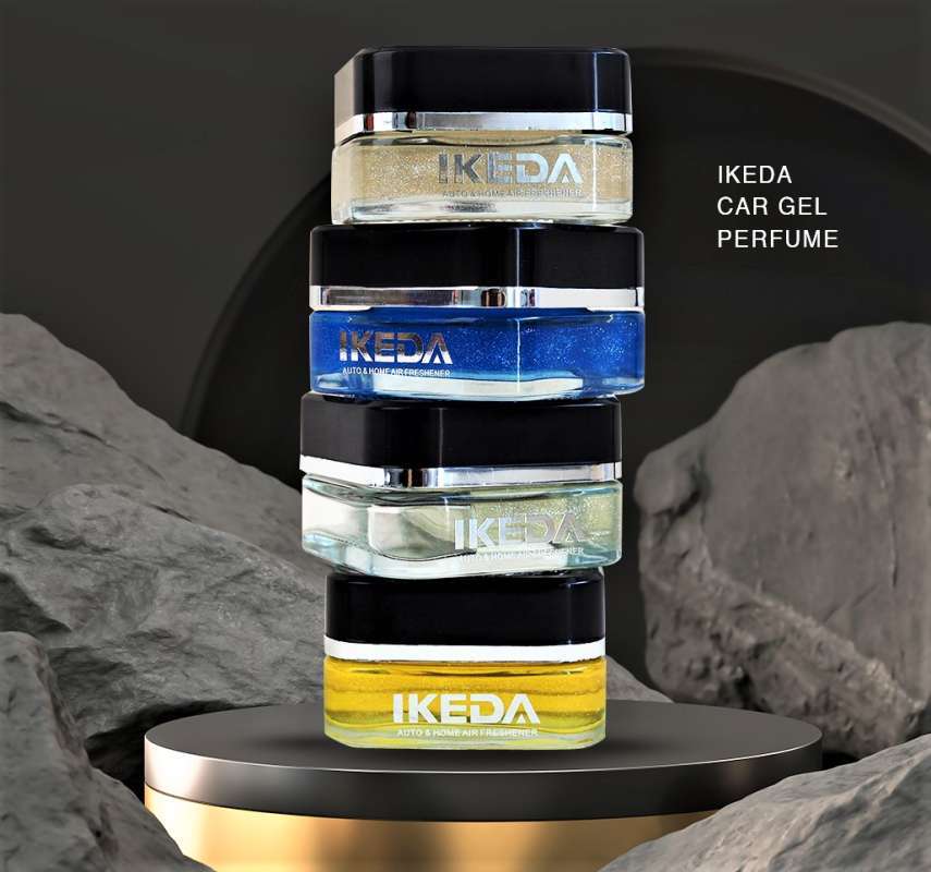 Jual IKEDA Parfum Pengharum Mobil GEL 60 ml (BULAT) Wangi New Car di ...