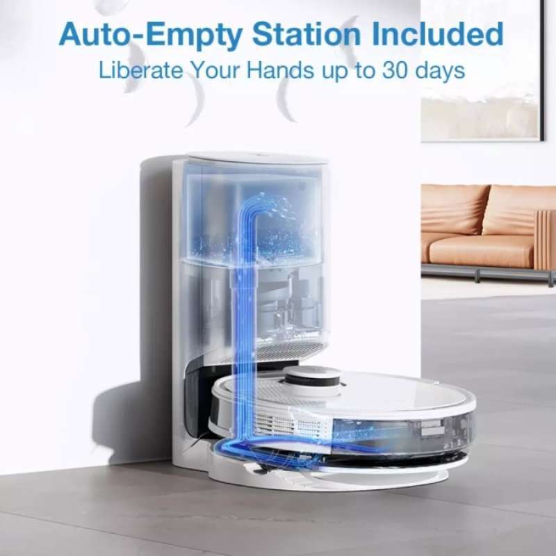 Jual Ecovacs Deebot N8 + Empty Station Robotic Vacuum Cleaner di Seller ...