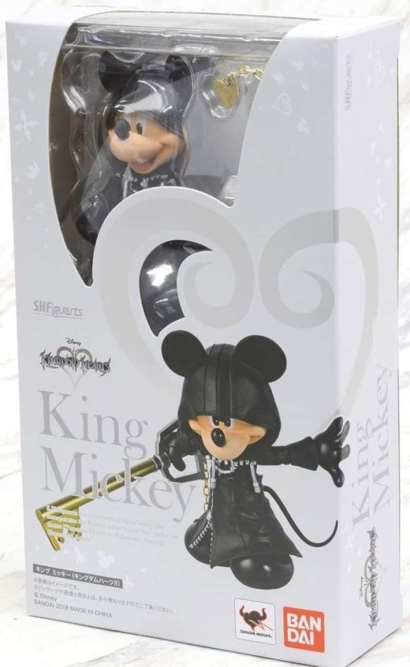 Jual Bandai Shf Mickey Mouse Kingdom Hearts Ii - S.h.figuarts Di Seller ...