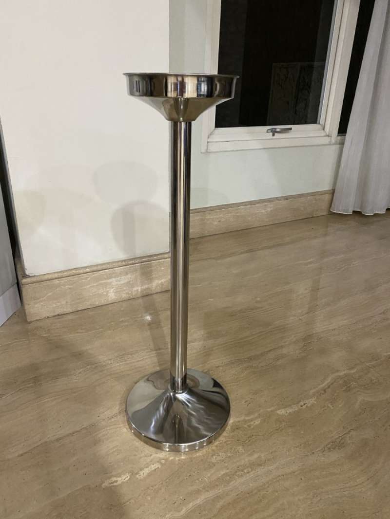 Promo Wine standing tempat floor stand bucket besi stainless steel ...