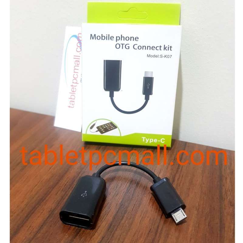 Jual Kabel Data OTG USB to Type C Konektor Adapter Connect kit di ...