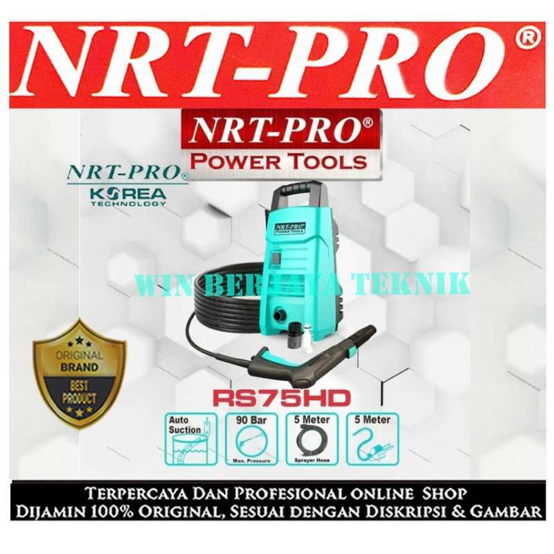 Jual Nrt-pro Rs 75 Hd Mesin Jet Cleaner - Mesin Cuci Mobil Motor Ac ...