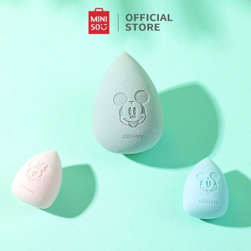 Jual MINISO Mickey series super nilai air puff, air cushion, cosmetic ...