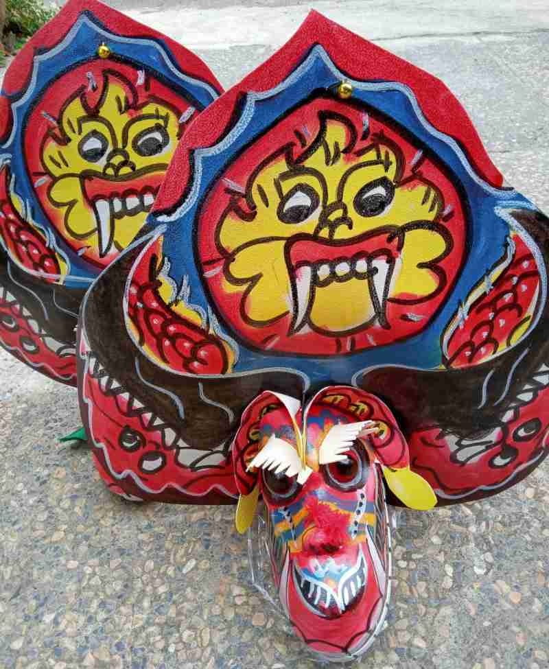 Promo Barongan Devil Caplokan Anak Anak Sd Diskon 25% Di Seller Agro ...