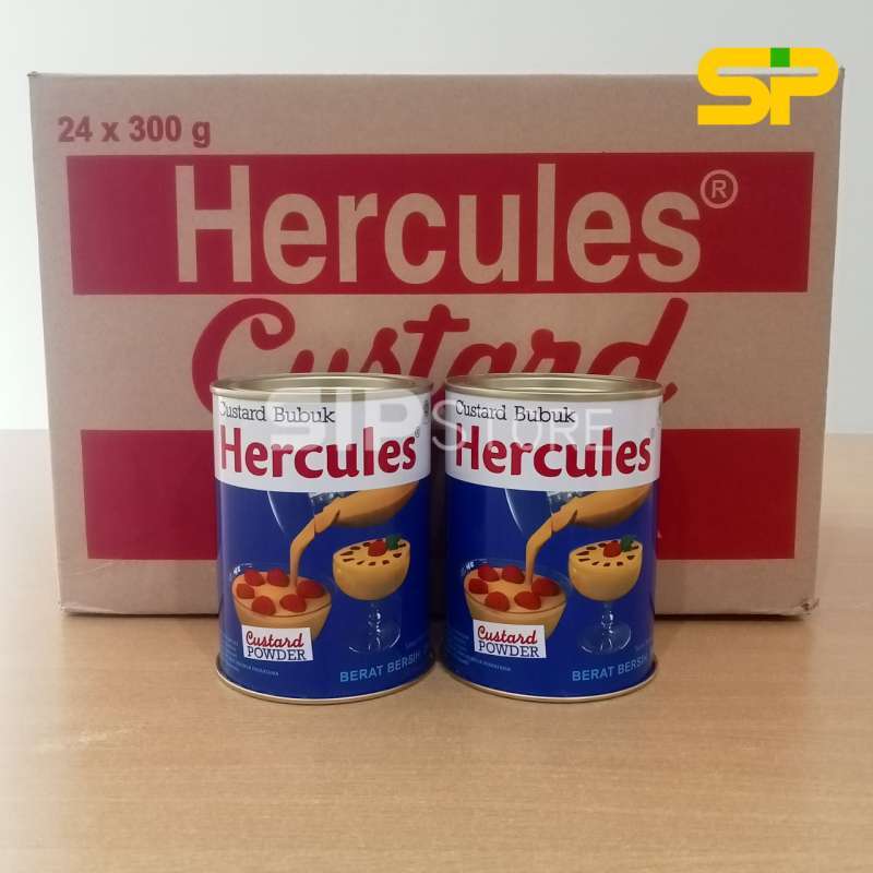 Jual Hercules Custard Powder Bubuk @300gr / Hercules Tepung Custard ...