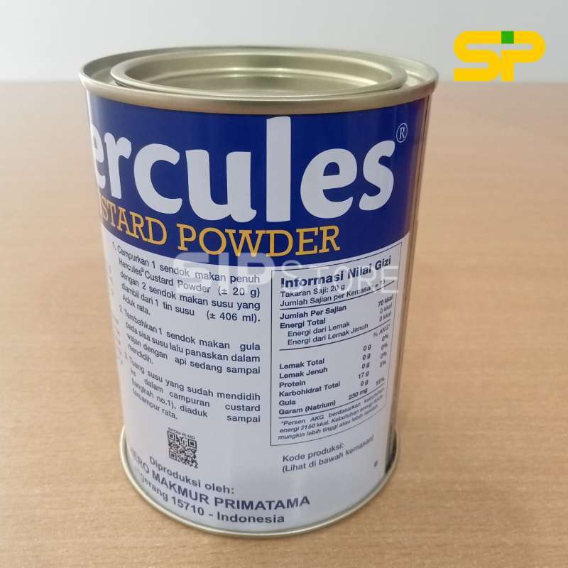 Jual Hercules Custard Powder Bubuk @300gr / Hercules Tepung Custard ...