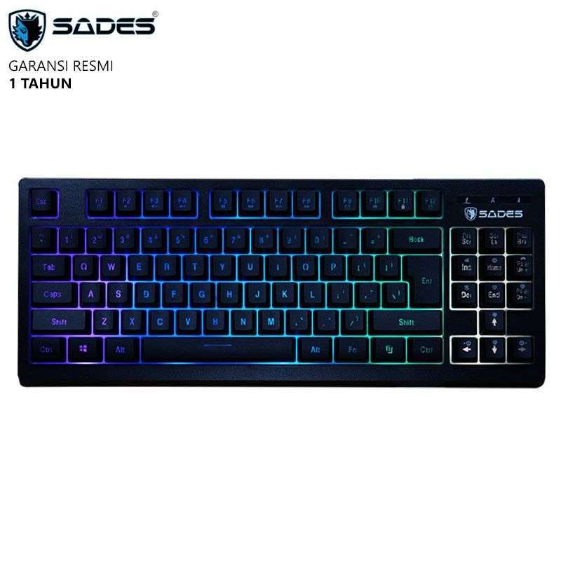 Jual Sades Tkl Saber Rgb Gaming Keyboard Original Murah - Harga Diskon Juli 2024 | Blibli