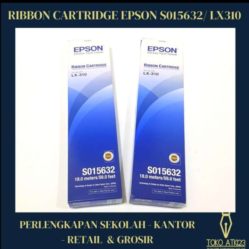 Jual Ribbon Cartridge / Pita Printer Epson Lx-310 Original Di Seller ...