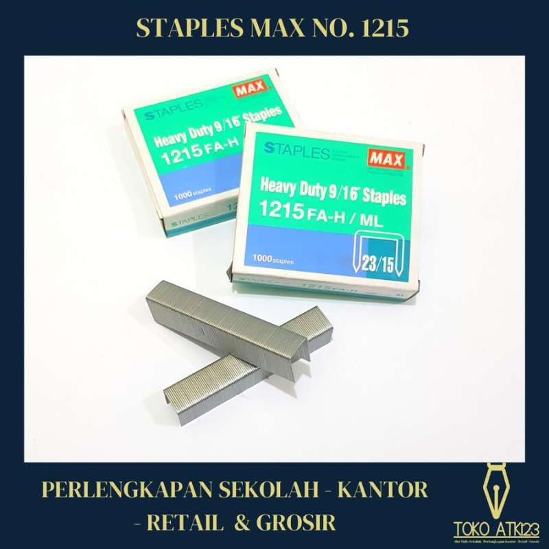 Jual Staples Max 2115 Original Harga Termurah Februari 2024 | Blibli