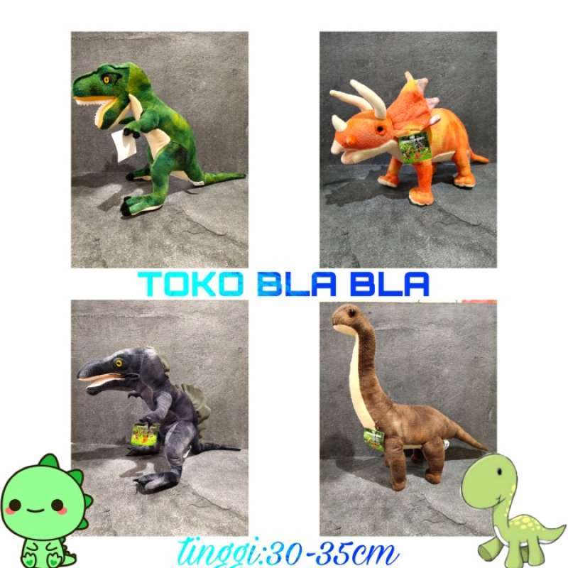Promo Boneka Dinosaurus Besar Trex Triceratops Brachiosaurus ...