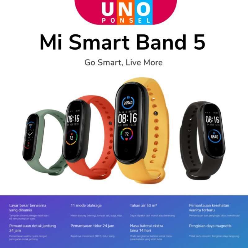 Jual Xiaomi Smart Band 5 - Smartwatch Mi Band 5 di Seller IsGone ...