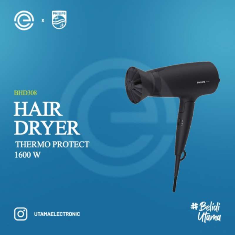 Promo Philips Hair Dryer 3000 Series - Bhd308 Diskon 15% di Seller ...