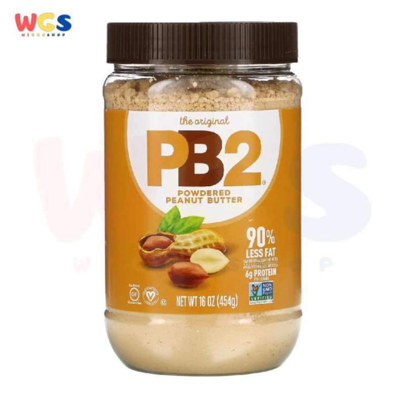Jual PB2 Original Powdered Peanut Butter 90% Less Fat 454g di Seller ...