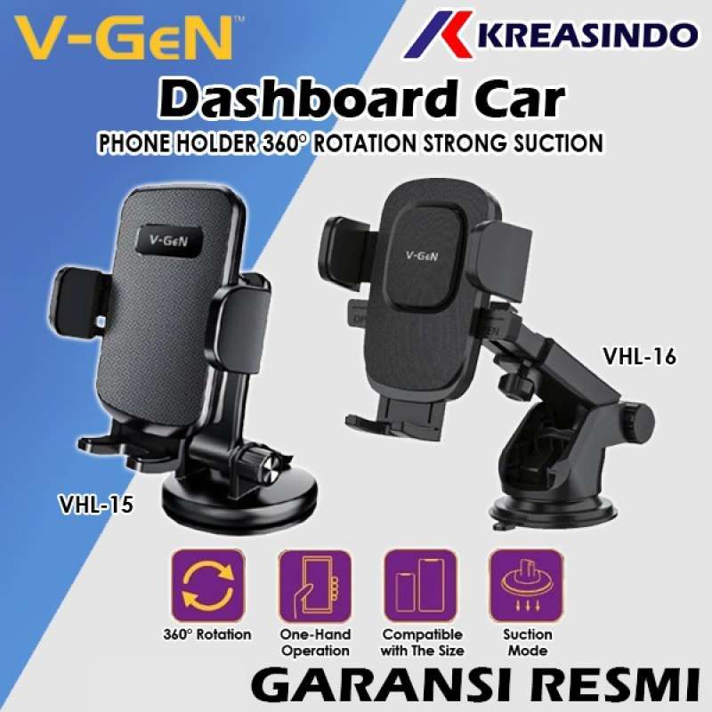 Jual Vgen V-gen Vhl-15 / Vhl-16 Dashboard Car Phone Holder Hp Mobil ...