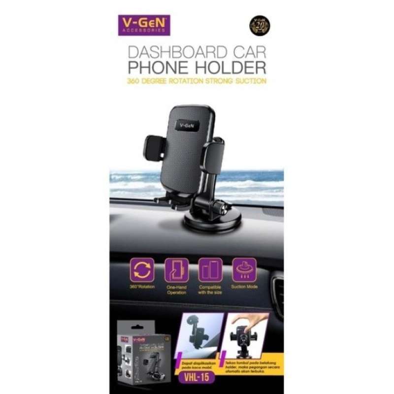 Jual Vgen V-gen Vhl-15 / Vhl-16 Dashboard Car Phone Holder Hp Mobil ...