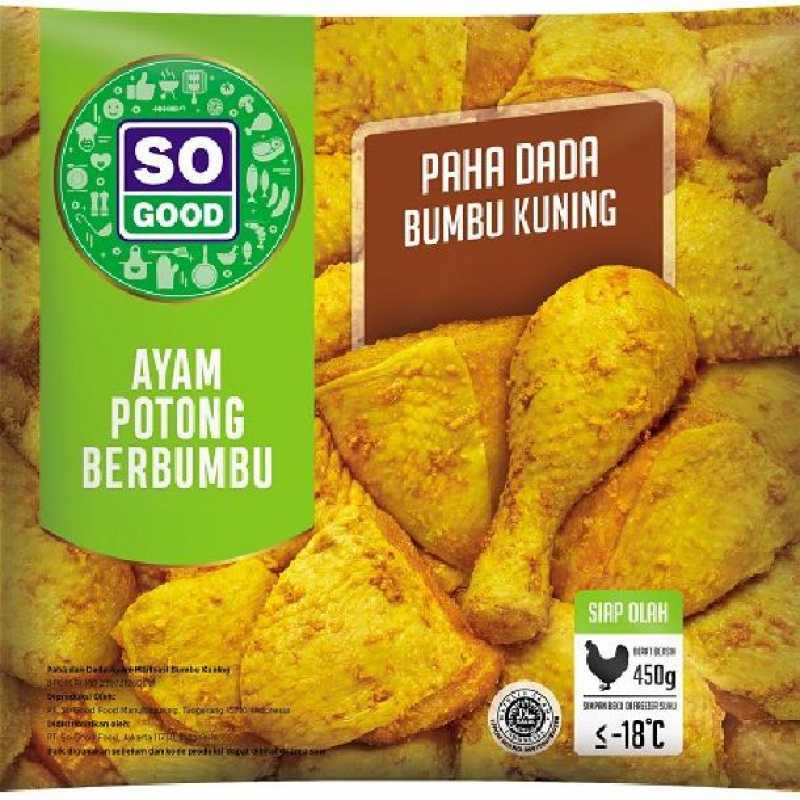 Jual So good paha dada bumbu kuning ayam potong 450 gr murah enak ...