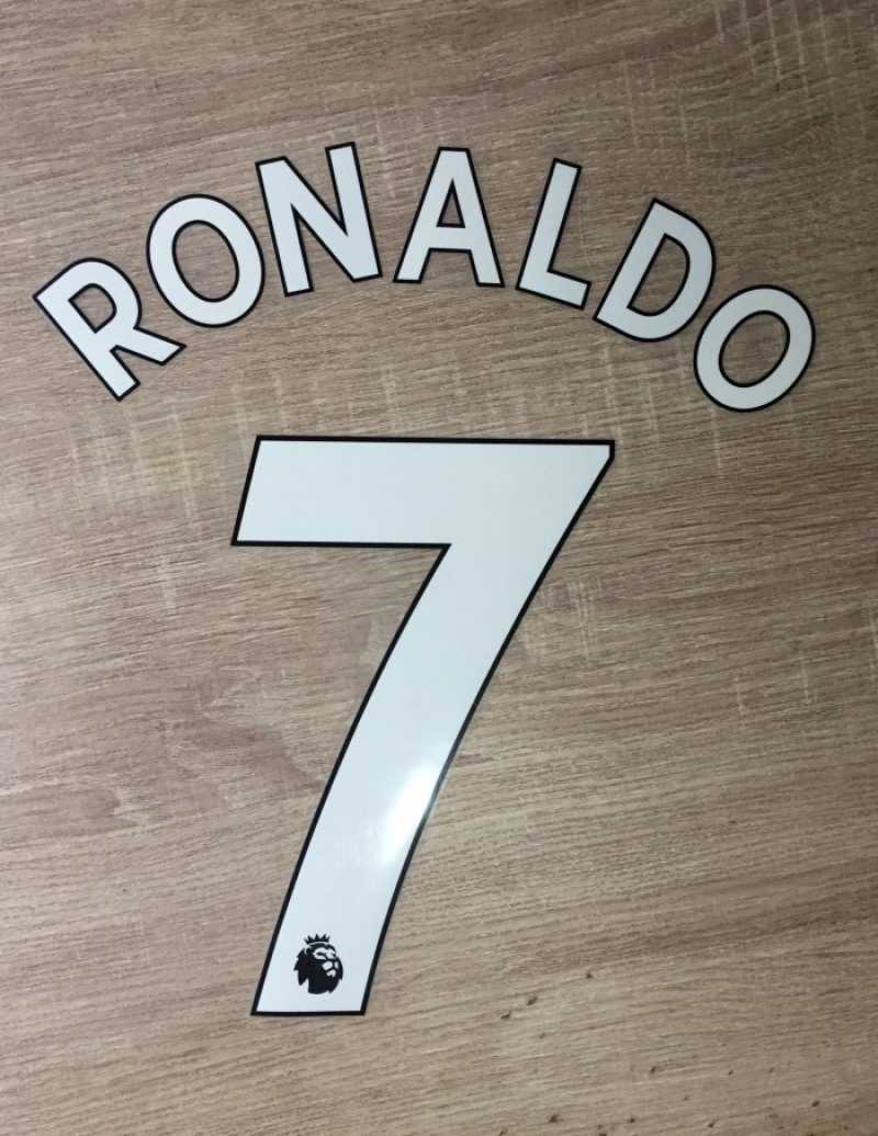 Jual ronaldo 7 manchester united nameset for jersey Original di Seller ...