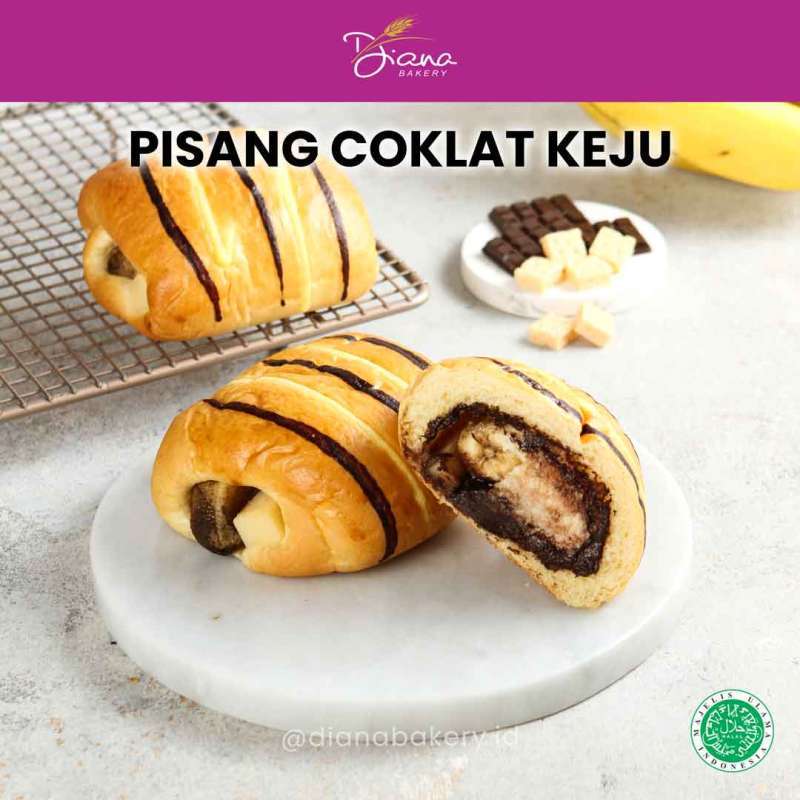 Jual Roti Pisang Coklat - Keju Premium - Roti Manis - Kue - Camilan Di ...