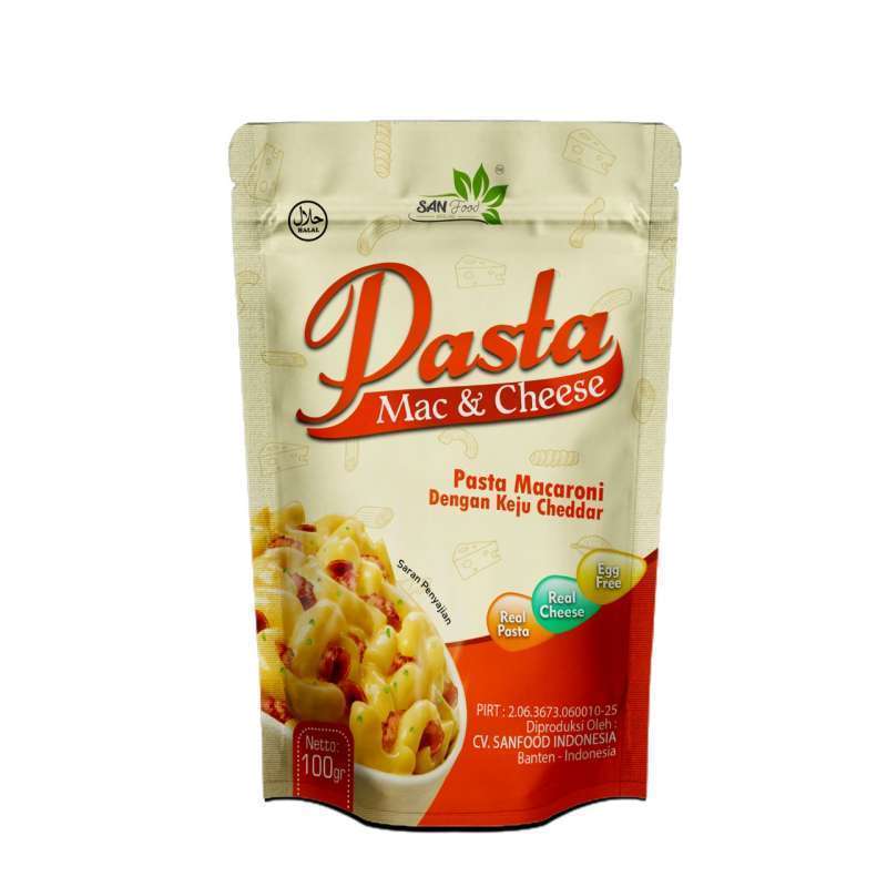 Promo Sanfood Pasta Mac & Cheese 100gr Pasta Mac & Cheese, Macaroni ...