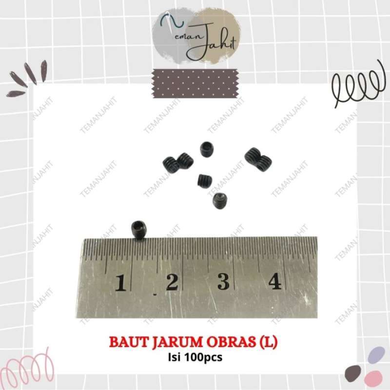 Promo Baut Jarum Mesin Obras - / Baut Jarum Mesin Obras Minus Diskon 9% ...