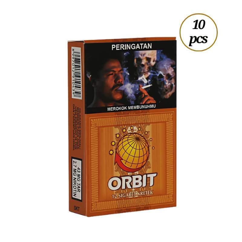 Jual Rokok Orbit Kretek [1 slop/ 10 bungkus / 12 batang] di Seller ...