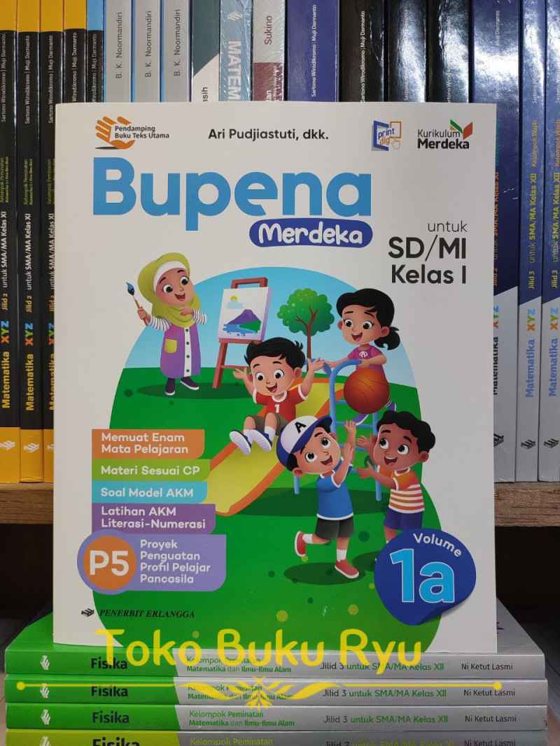 Promo Buku Bupena Merdeka Volume 1 A Kelas 1 Sd Kurikulum Merdeka ...