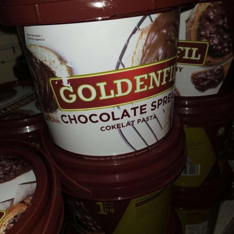 Jual goldenfil chocolate spread 1kg olesan di Seller TOKO SAJIYEM ...