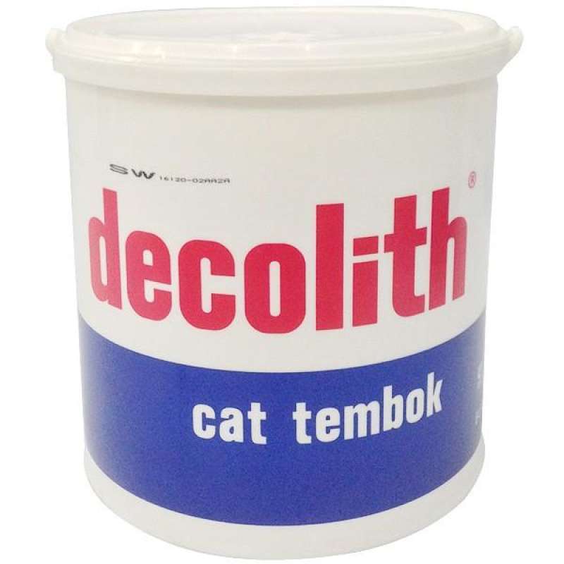 Jual Cat Tembok Interior Decolith 5Kg SUPER WHITE PROMO!! di Seller ...