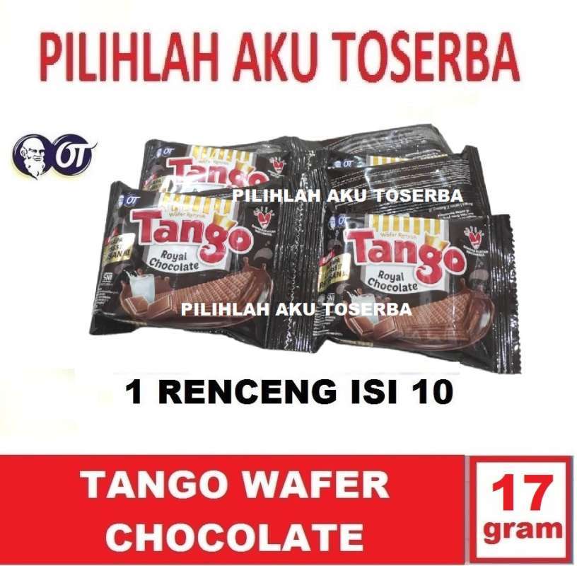 Promo Tango Wafer ROYAL CHOCOLATE RENCENG - (HARGA 1 RENCENG ISI 10 ...