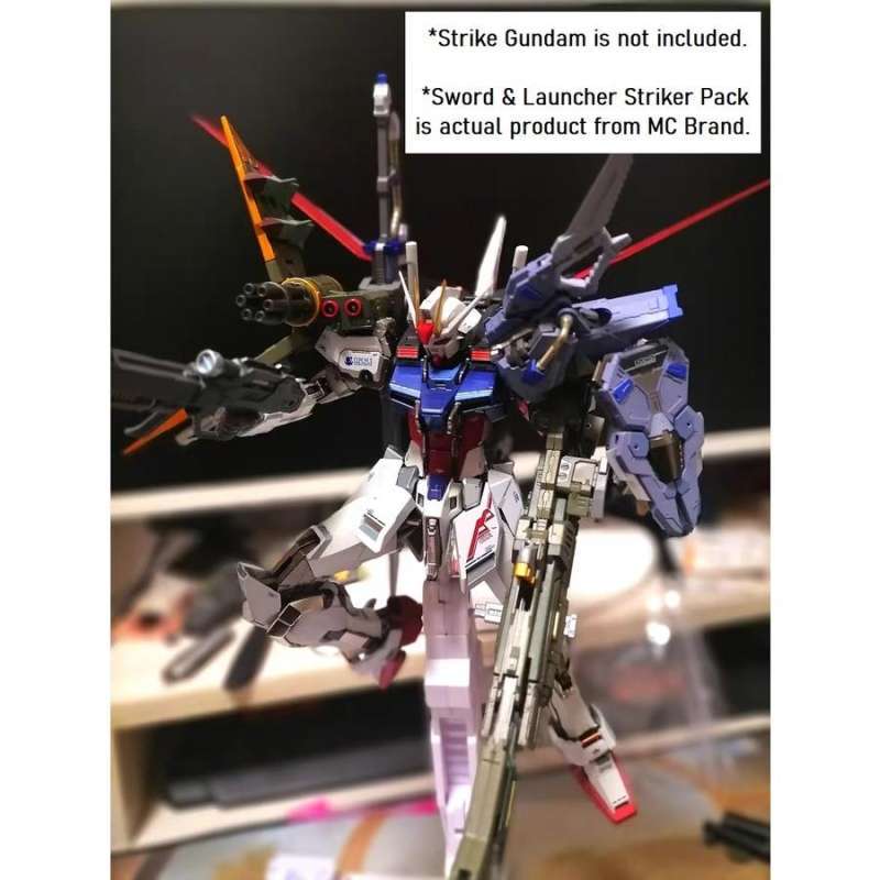 Jual MC MB Sword & Launcher Striker Pack - Metal Build Aile Strike Gundam di Seller LumixJr ...