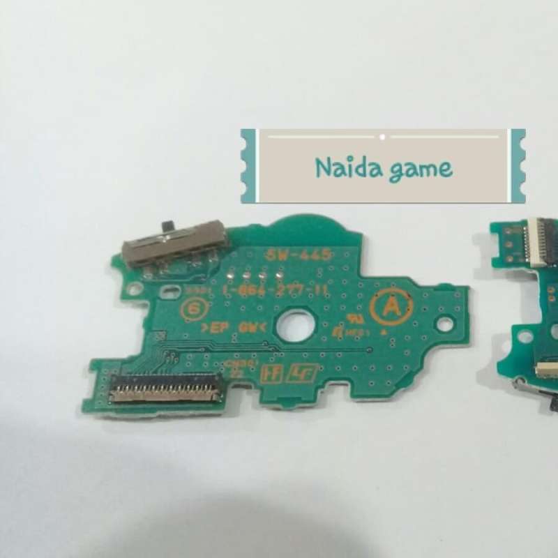 Promo papan pcb /board + switch on off psp fat seri 1000 kanan /right ...