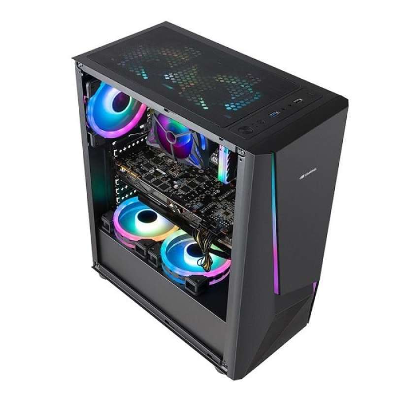 Jual PC Case / Casing komputer Digital Alliance Unicorn X include 1Fan ...