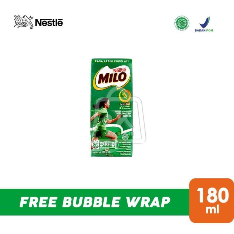 Jual Milo Activ-go Minuman Susu Coklat Uht (180 Ml) Di Seller Okgrosir - Karang Besuki, Kota ...