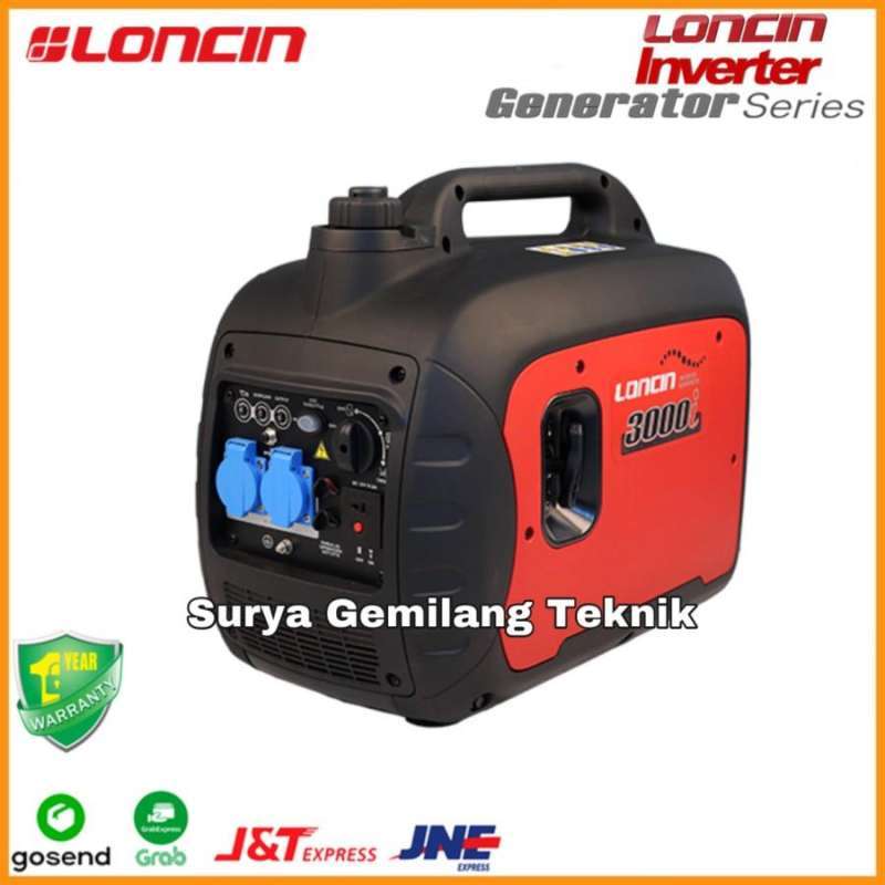 Jual Genset Silent Loncin LC 3000 I 2500 Watt Generator Bensin LC 3000i ...