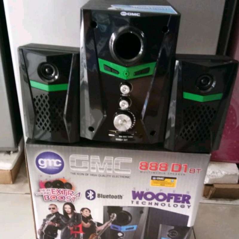 Jual Speaker Gmc 888D1 Speaker Original Gmc Bluetooth di Seller thre D ...