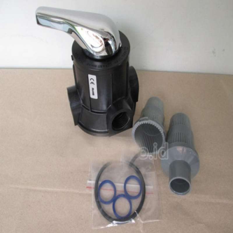 Jual Frp Head Three Way Valve | Kepala Tabung Frp 3 Way Valve / Kepala ...