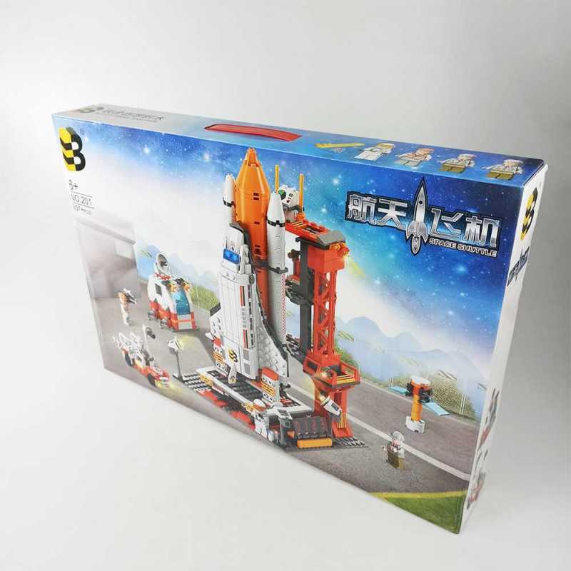 Jual Glo - Lhox Building Blocks Space Shuttle Launch Center Rocket 807 ...