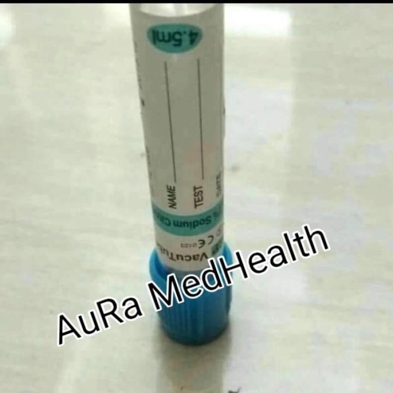 Promo Tabung Sodium Citrate 4,5 Ml Diskon 17% di Seller PALANG MERAH STORE - Kalibata, Kota ...