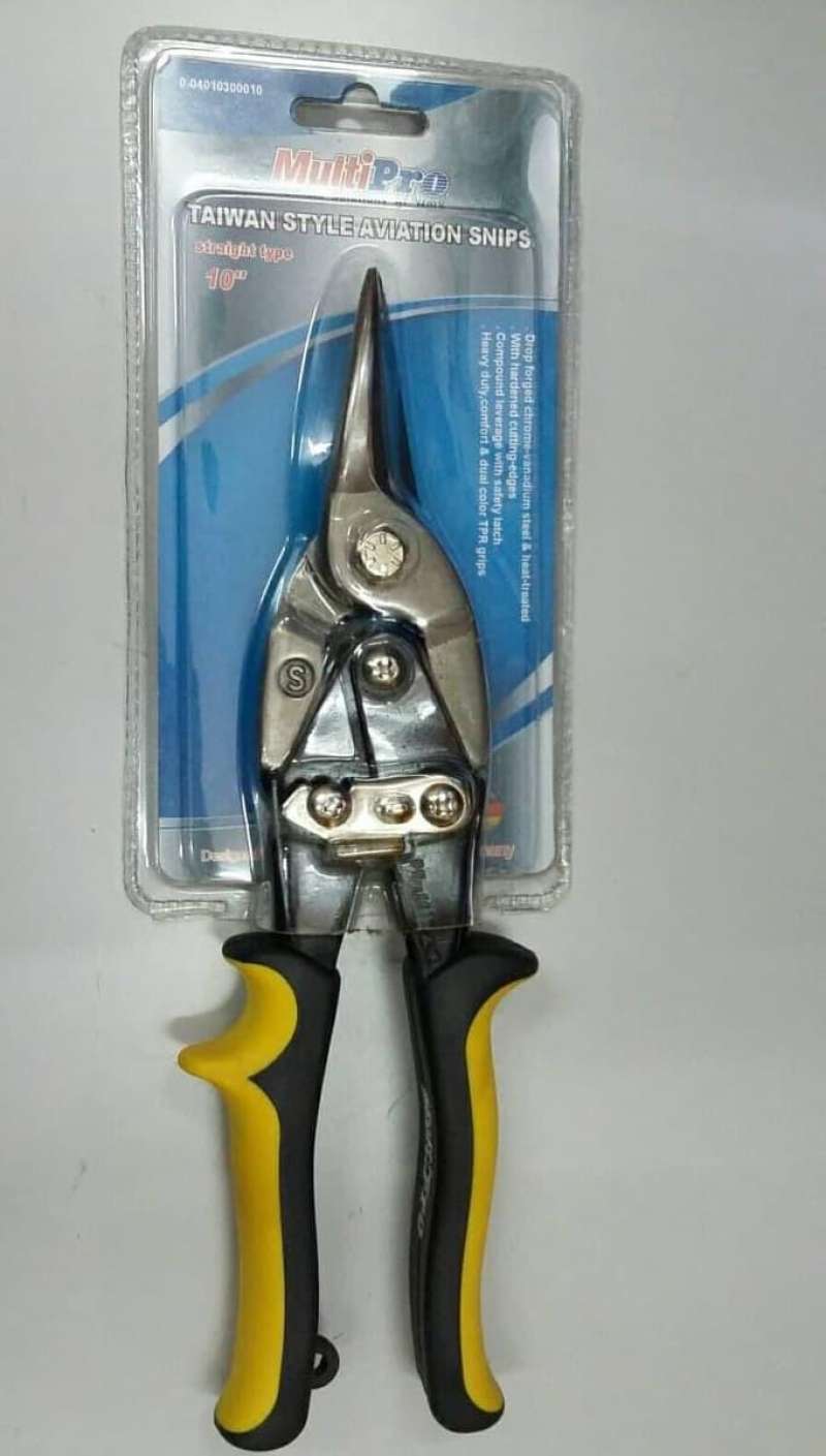 Jual Gunting Baja Ringan 10 Multipro (Lurus) (Gunting Holo/ Seng) di ...