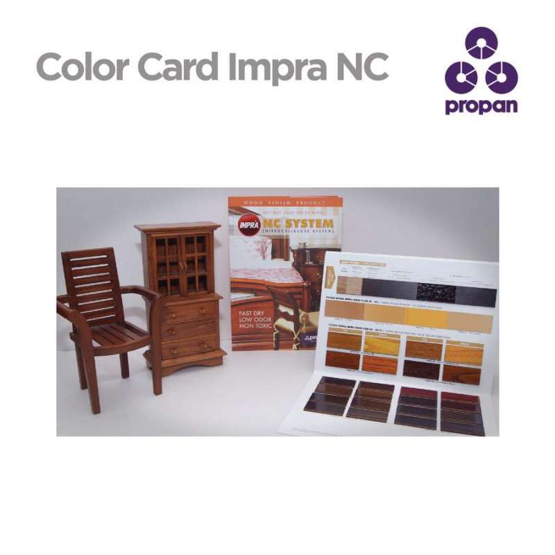 Jual KARTU WARNA / COLOR CARD IMPRA NC (NITROCELLULOSE) & GLAZE di ...