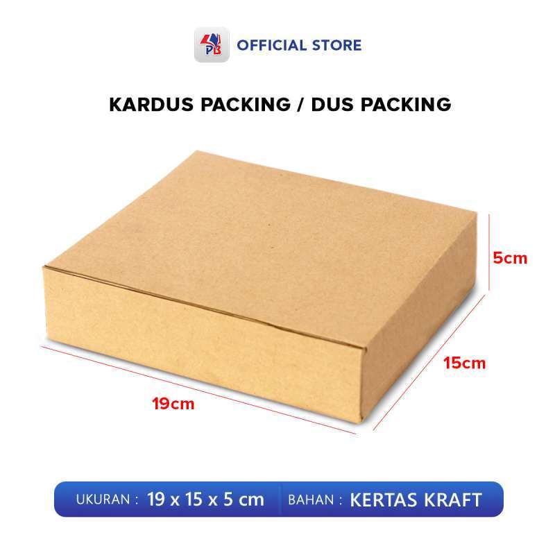 Jual Kardus Packing Kecil Polos Dus Packing Olshop Warna Coklat ...