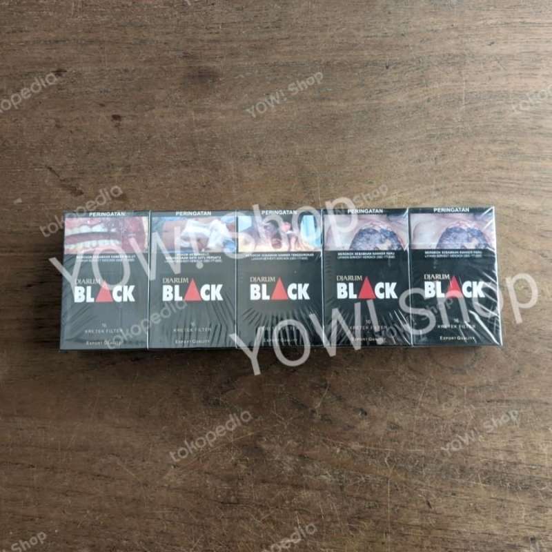 Jual Rokok Djarum Black isi 16 Batang di Seller YOW! Shop - Kota Malang ...