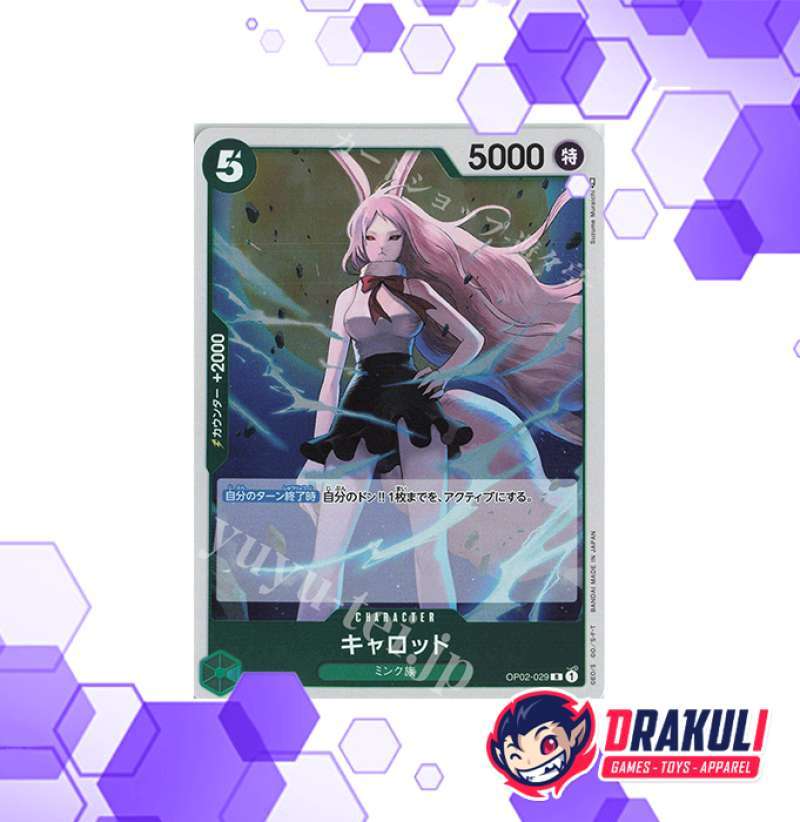 Jual One Piece Card Game - Carrot OP02-029 R di Seller Drakuli Games Official Store - Kota ...
