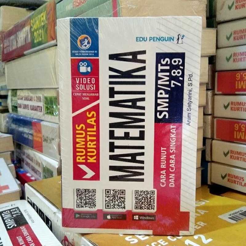 Jual Rumus Kurtilas Matematika Smp/mts Kelas 7, 8, 9. Di Seller Lussan ...