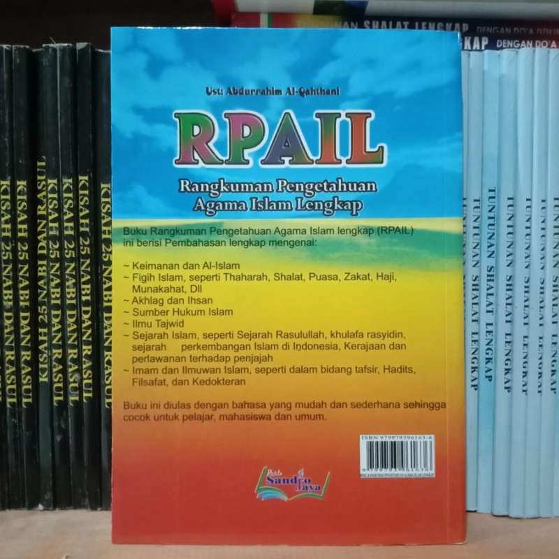 Jual Rpail Untuk Sd, Sltp, Slta Dan Umum. Rangkuman Pengetahuan Agama ...