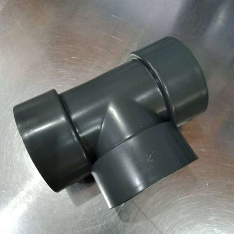 Jual Tee T 2 inch SOCKET Tee Fitting Pvc Sambungan Pipa Pvc Paralon Air di Seller 97 Elektrik ...