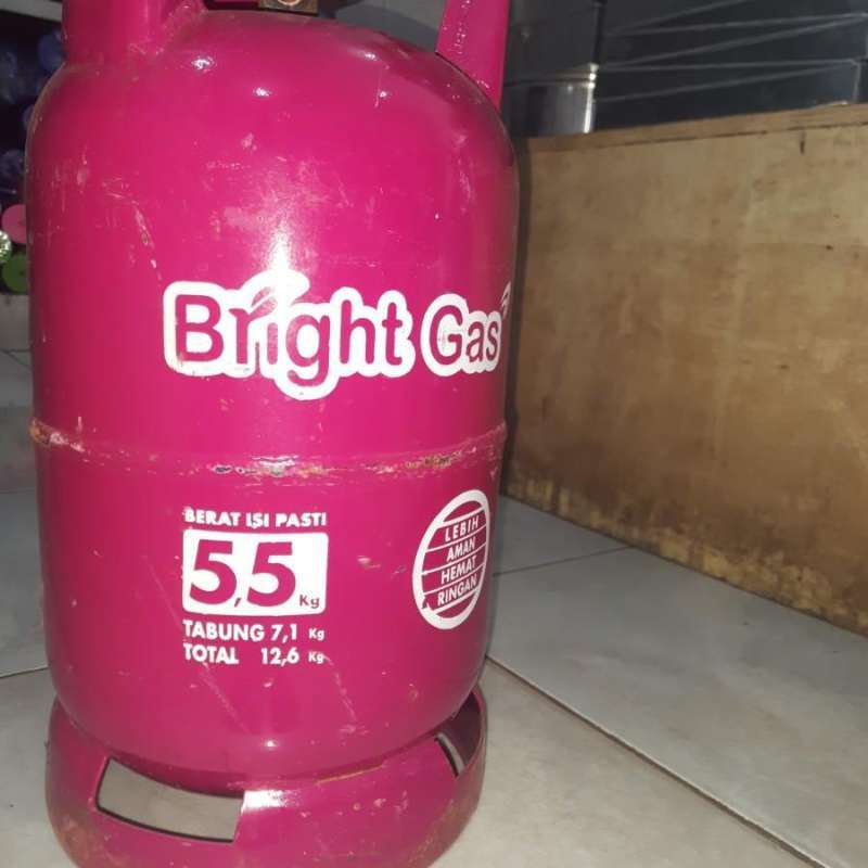 Jual Tabung Lpg Elpiji Bright Gas 5.5 5,5 Kg Kosong Pertamina Di Seller ...